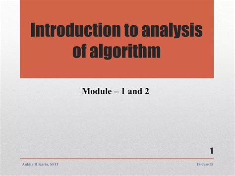 Lec 5 Asymptotic Notations And Recurrences Ppt