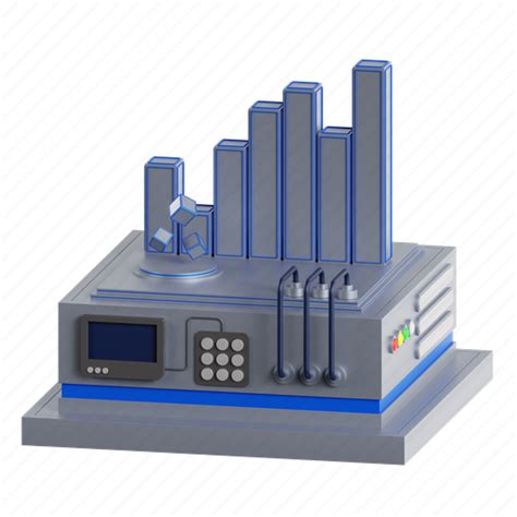 Histogram Graph Chart Data Analytics Statistics Visualization 3d