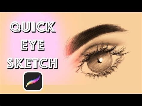 How To Draw Eyes In Procreate Speed Art Eye Drawing Eye Sketch Speed Art