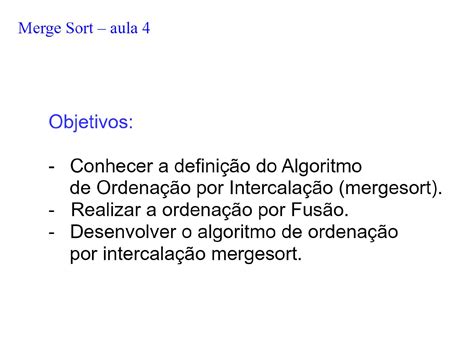 Algoritmos aula 4 Algoritmos Avançados e Aplicações