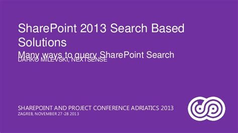 developing search driven application in sharepoint 2013