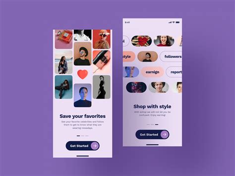 Mobile Ui Ux Design For Onboarding Page Howtodress Mobile App Design Inspiration App