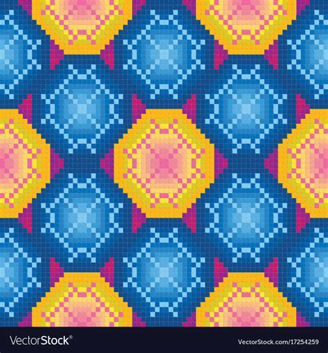 Ornamental Tile Pattern Royalty Free Vector Image