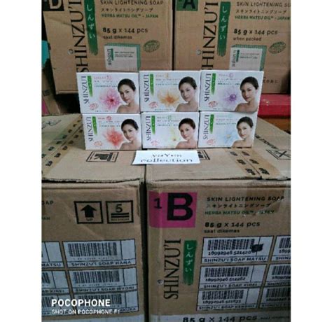 Shinzui Sabun Batang 85gr Shinzui Soap Hana Kenzo Kirei Sakura Myori