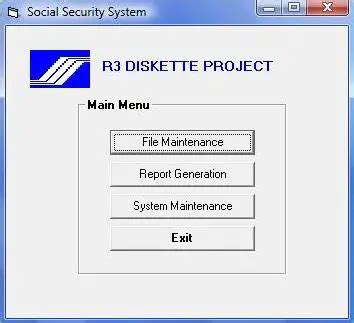 How To Use SSS R3 Program And Generate File
