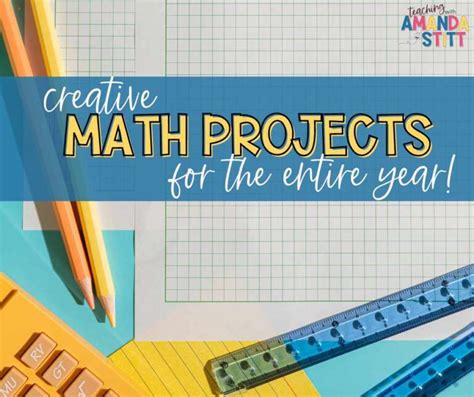 Elevate Learning Creative Math Project Ideas For Skill Mastery All Year Teaching With Amanda