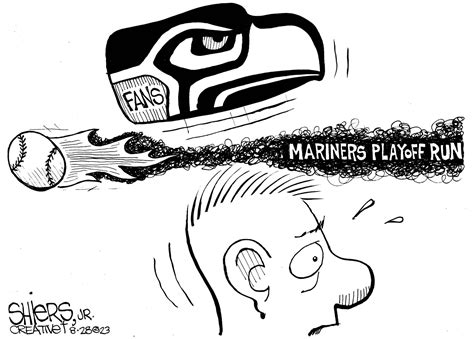 Mariners Get Red Hot Cartoon Seattle Weekly