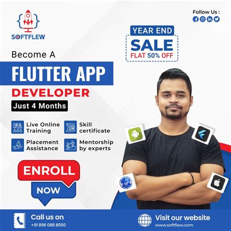 Softflew Technologies And Training Institute On Linkedin Fluttertraining Professionaldevelop