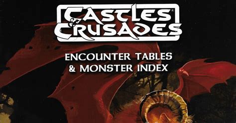 Encounter Tables Monster Index RPG Item RPGGeek