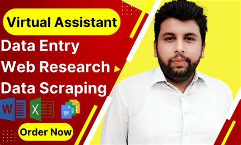 Do Reliable Data Entry Excel Work And Web Scraping By Syedmzaidi110