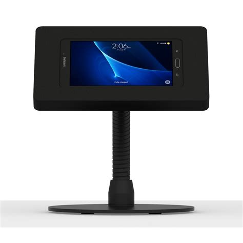 Vidamount Samsung Galaxy Tab A Black Enclosure W Portable Flexible Vesa Stand