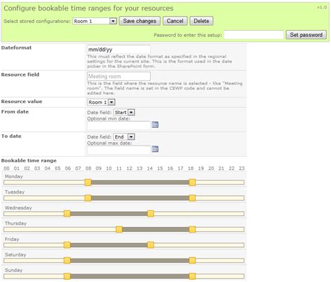 Spjs Resource Management No More Double Booking Sharepoint Javascripts