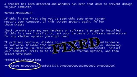 Fix BSOD Errors In Windows