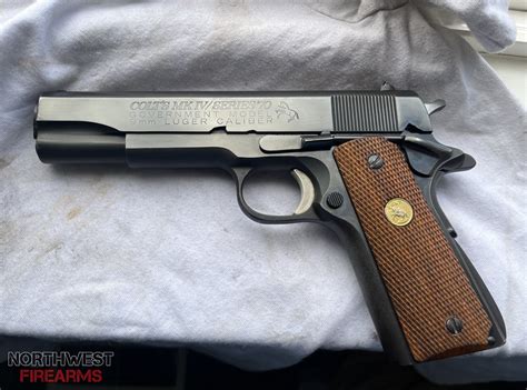 Colt Mark 4 Series 70 Government Model 9mm 1911 Northwest Firearms