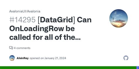 [datagrid] can onloadingrow be called for all of the remaining rows