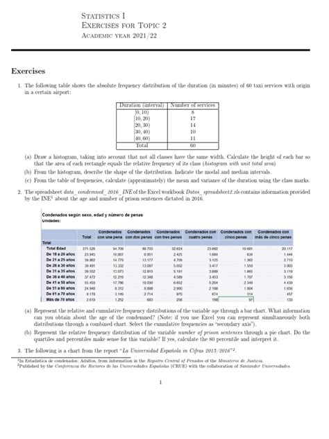 Unit 2 Exercises Pdf Statistical Analysis Teaching Mathematics