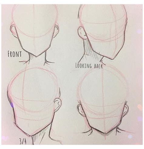 Anime Face Drawing Reference