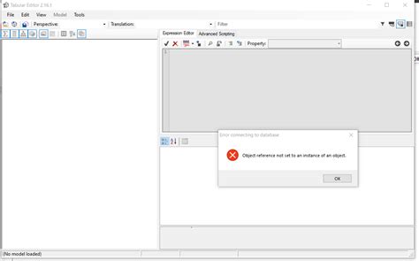 Tabular Editor Error When Connecting Power Bi Enterprise Dna Forum