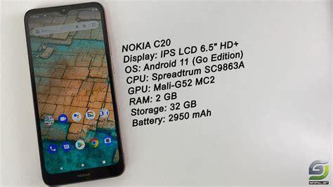 Nokia C20 Unboxing Hands On Design Unbox Antutu Benchmark Set Up