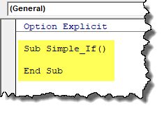 Excel Vba If Then Statement And A Useful Tip Xelplus Leila Gharani