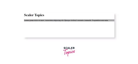 How To Add Background Color In Html Scaler Topics