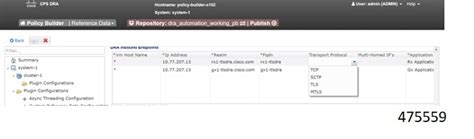 CPS VDRA Configuration Guide Release 23 2 0 Policy Builder Configuration Cisco Policy Suite