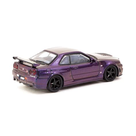 Tarmac Works Schuco Nismo R34 Gt R Z Tune Midnight Purple Iii