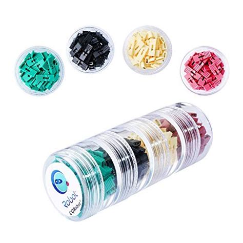 200 Pieces Standard Computer Jumper Caps With Handle Pin Shunt Short