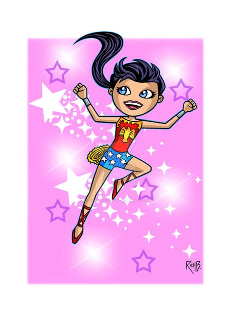 Toon Wondergirl By Richbernatovech On Deviantart