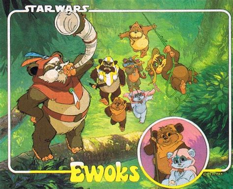 Star Wars Cartoon Ewoks Star Wars Ewok