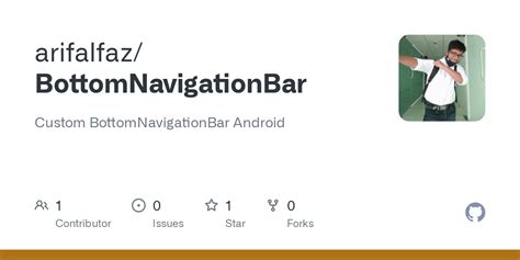 Github Arifalfazbottomnavigationbar Custom Bottomnavigationbar Android