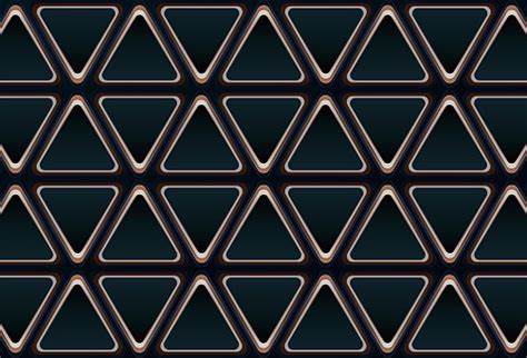 추상적인 기하학적 패턴 배경 고급 삼각형 기하학적 중첩 레이어 둥근 모서리가 있는 삼각형 벽지 배경 배너 포스터 표지에 적합합니다 벡터 일러스트 레이 션 0명에 대한 스톡