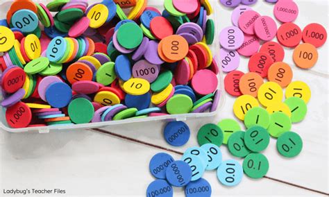 Introducing Place Value Disks With 4 Guiding Questions