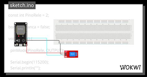 Tranca De Carro Wokwi ESP32 STM32 Arduino Simulator
