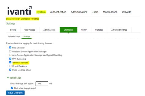 List Of The Logs And The Steps To Collect Them For The Terminal Services Issues