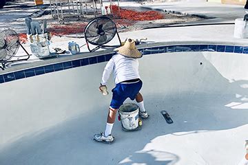 Peinture De Piscines And Spas En Béton Professionnelle Par Experts Montréalais