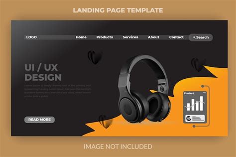 Premium Vector Headphone Brand Success Social Media And Uiux Design Synergy