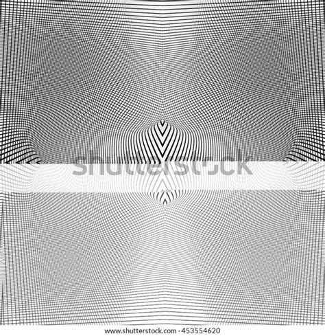 Grid Dynamic Lines Seamlessly Repeatable Mesh Stock Vector Royalty