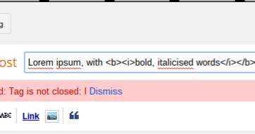 How To Solve Your Html Cannot Be Accepted Tag Is Not Closed Div On Blogger