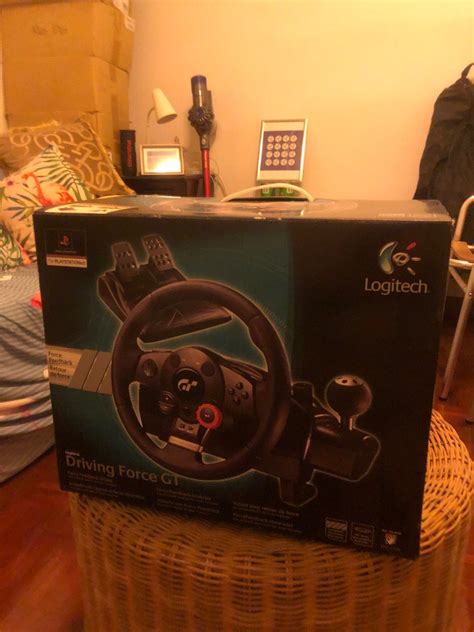 Logitech Driving Force Gt Video Gaming Gaming Accessories Controllers On Carousell