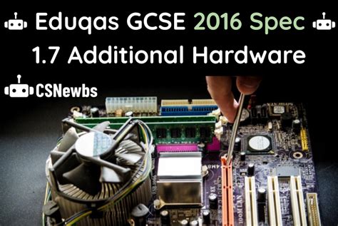 1 3 Embedded Systems OCR GCSE J277 Spec CSNewbs