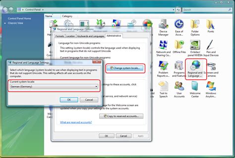 Regional And Language Settings