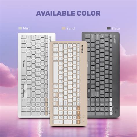 Alcatroz Xplorer Go BTR Bluetooth Wireless G Rechargeable Keyboard Shopee Malaysia
