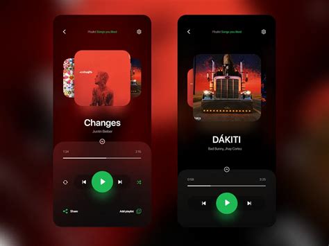 Spotify Ui Designs Themes Templates And Downloadable Graphic Elements On Dribbble