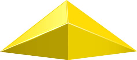 3d Render Yellow Arrow Pointer 11356702 Png