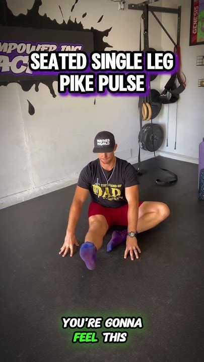 Seated Single Leg Pike Pulse Empowerinccoaching Youtube