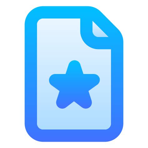 File Generic Flat Gradient Icon File Generic Flat Gradient Icon
