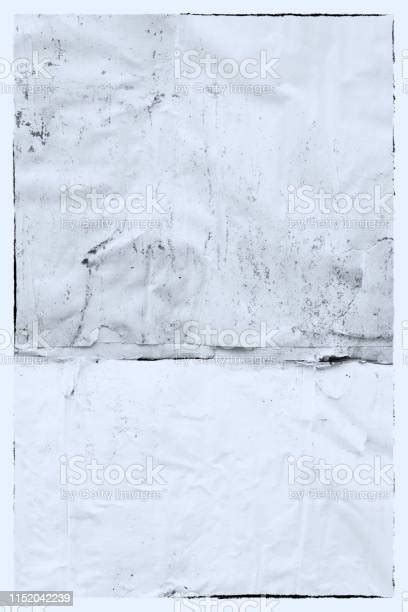 빈 오래 찢 어 찢어진 종이 구겨진 된 포스터 그런 지 질감 배경 배경 0명에 대한 스톡 사진 및 기타 이미지 0명 간판 개념 Istock