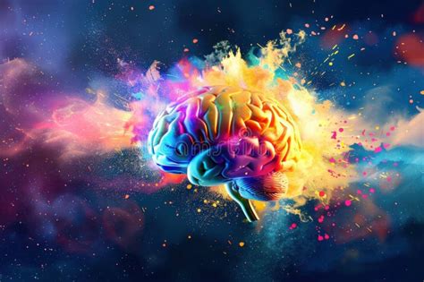 A Symbolic Representation Of Neuropsychology And Brain Processes Stock