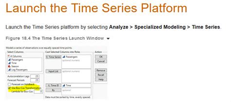 Time Series Forecasting With Two Correlated Variables Jmp User Community